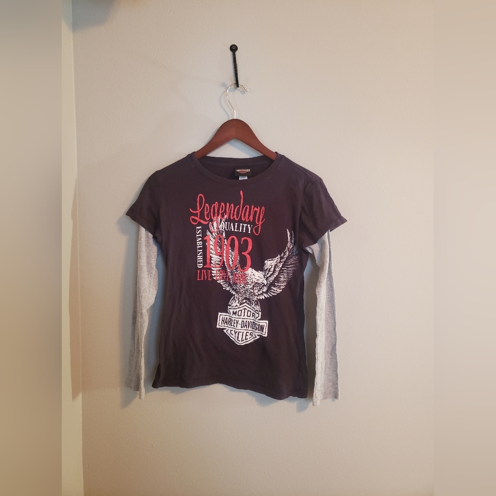 Harley Davidson | Double Layered Biker Top - Gem